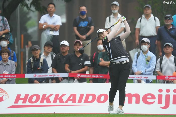 北海道meijiカップ 2023 ライブフォト ROUND3 JLPGA 国内女子 photo-1F9vYS15xT - ゴルフ総合サイト ALBA Net