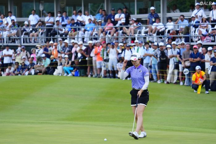 CAT Ladies 2023 ライブフォト ROUND3 JLPGA 国内女子 photo-9Uvtccrf7e - ゴルフ総合サイト ALBA Net