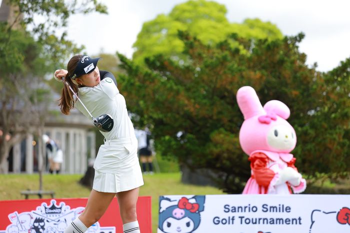 第2戦 Sanrio Smile Golf Tournament 2024 ライブフォト ROUND1 マイナビネクストヒロイン photo ...