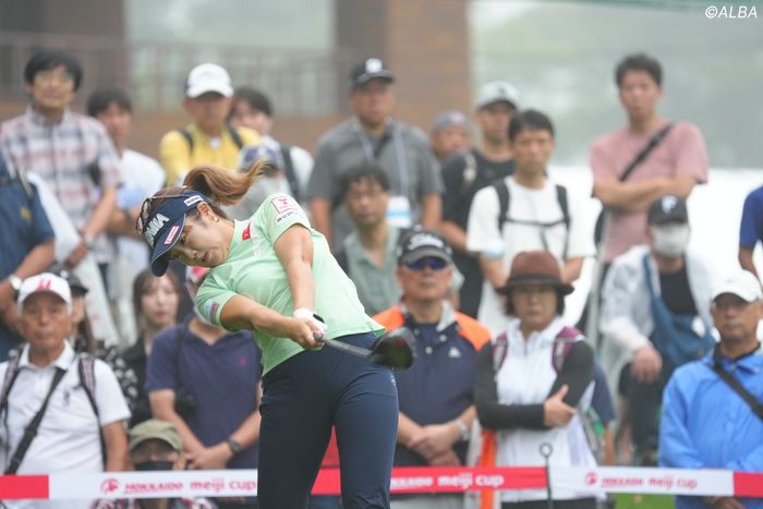 北海道meijiカップ 2023 ライブフォト ROUND3 JLPGA 国内女子 photo-MkLTDmuyD2 - ゴルフ総合サイト ALBA Net
