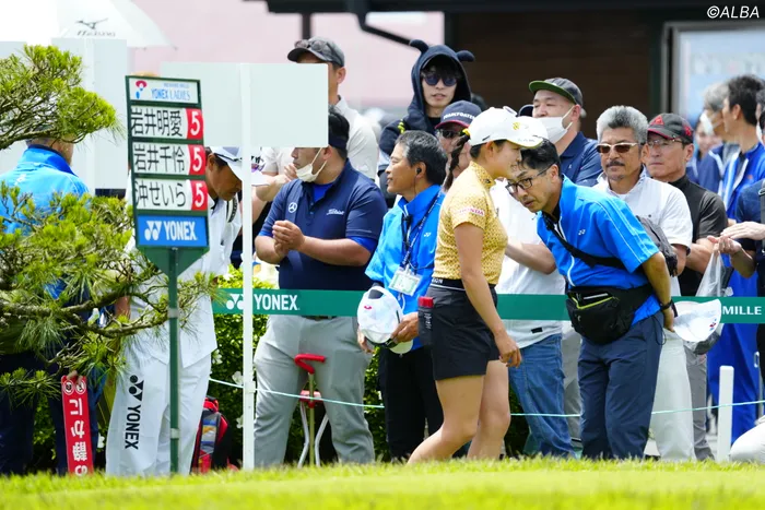 リシャール・ミル ヨネックスレディス in 朝霧 2023 ライブフォト ROUND3 JLPGA 国内女子 photo-Q4Y1sW3saA - ゴルフ総合サイト ALBA Net