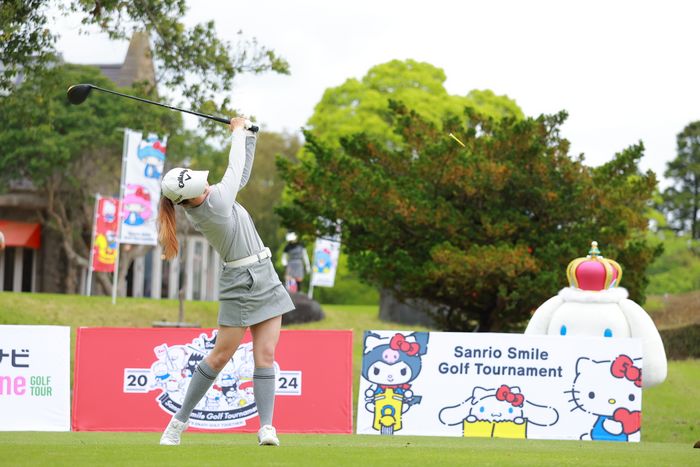 第2戦 Sanrio Smile Golf Tournament 2024 ライブフォト ROUND1 マイナビネクストヒロイン photo ...