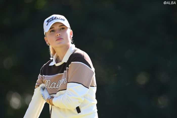日本でもファン急増中のナタリア・グセバ 最終日の雨予報も歓迎 「チャンスが巡って来たと思って頑張りたい」 - ゴルフ総合サイト ALBA Net