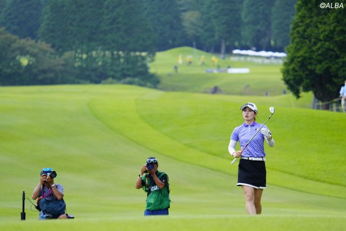 CAT Ladies 2023 ライブフォト ROUND3 JLPGA 国内女子 photo-aA3J6JLntn - ゴルフ総合サイト ALBA Net