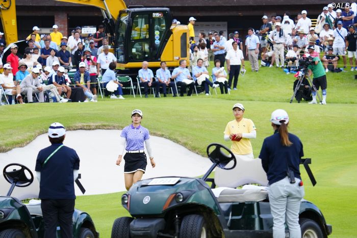 CAT Ladies 2023 ライブフォト ROUND3 JLPGA 国内女子 photo-hlzTXxKz1l - ゴルフ総合サイト ALBA Net