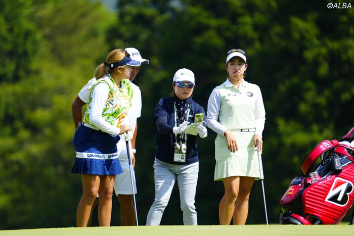 CAT Ladies 2023 ライブフォト ROUND3 JLPGA 国内女子 photo-zP9hWOqe5j - ゴルフ総合サイト ALBA Net