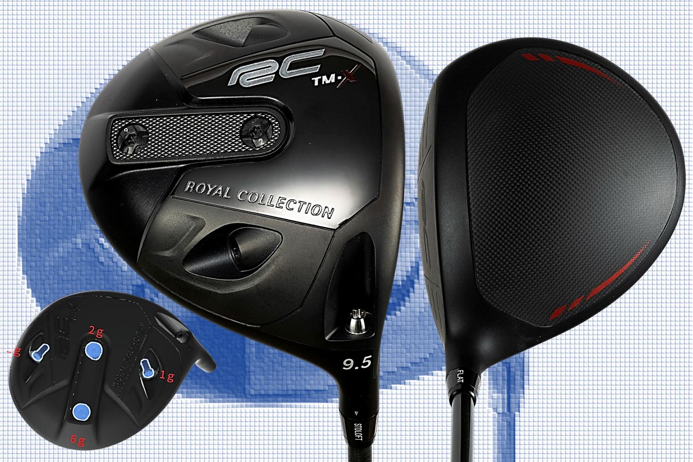 飛び＜意のままに操ること。好評のFW&UTに続き、ロイコレ『TM-X』ドライバーが4月7日発売 - ゴルフ総合サイト ALBA Net