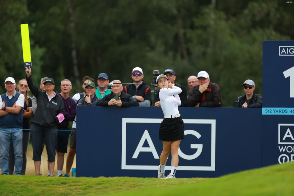 [写真] 2023年 R&A AIG女子オープン（全英女子オープン） ＜速報＞全英女子最終日スタート 第1組の川崎春花はボギー発進 の画像ギャラリー - ゴルフ総合サイト ALBA Net