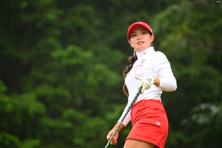 [写真] 2024年 樋口久子 三菱電機レディス オシャレ番長・河本結が“三菱電機”ウェアで好発進 ピアスから靴下まで並々ならぬこだわり の ...