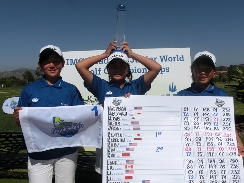 [写真] 日本代表3部門で栄冠！「IMGA世界ジュニアゴルフ選手権」 国内男子ゴルフ JGTOツアー の画像ギャラリー ゴルフフォト特集 ...
