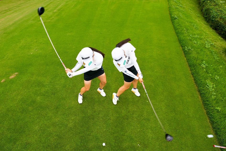 [写真] 日本女子OP連覇！ 勝みなみのラインが出る『右プッシュ打法』は“ハの字”で運ぶ 国内女子ゴルフ JLPGAツアー の画像ギャラリー ゴルフフォト特集 - ゴルフ総合サイト ALBA Net